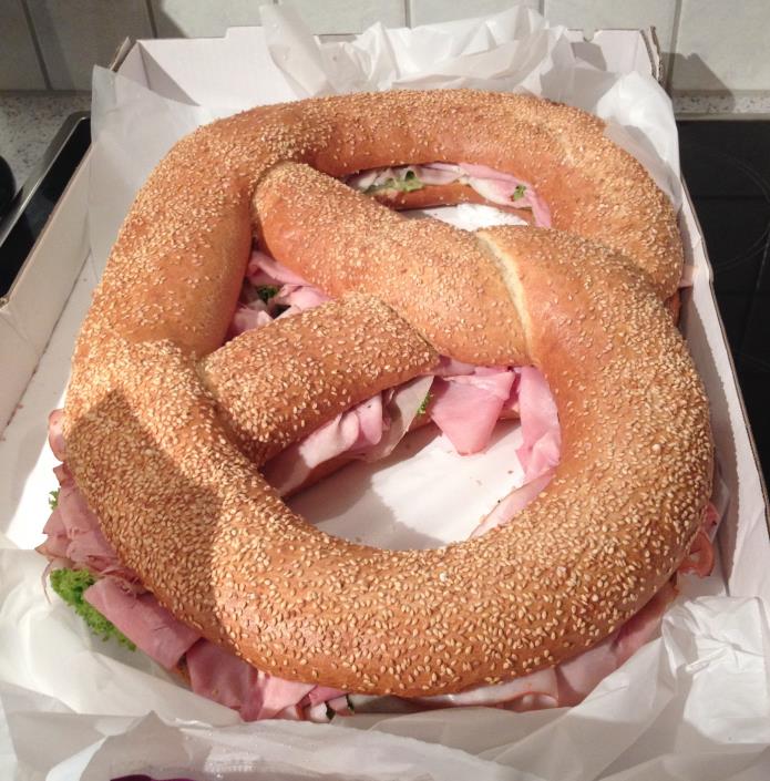 Weird things Austrians… eat… giant pretzel sandwiches – an aussie in ...